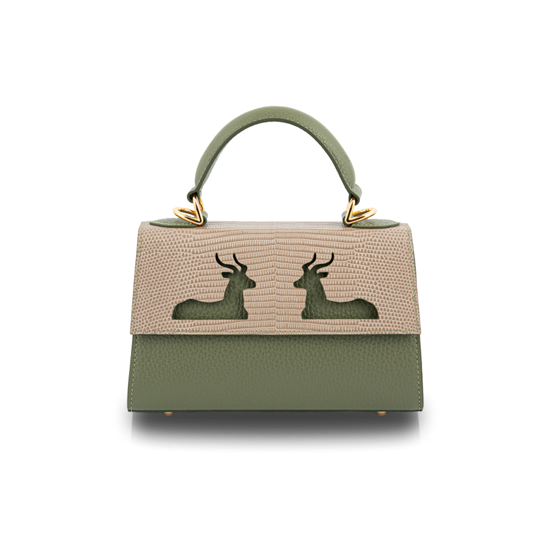 WILD MINI | Gazelle in green – BY ZAD